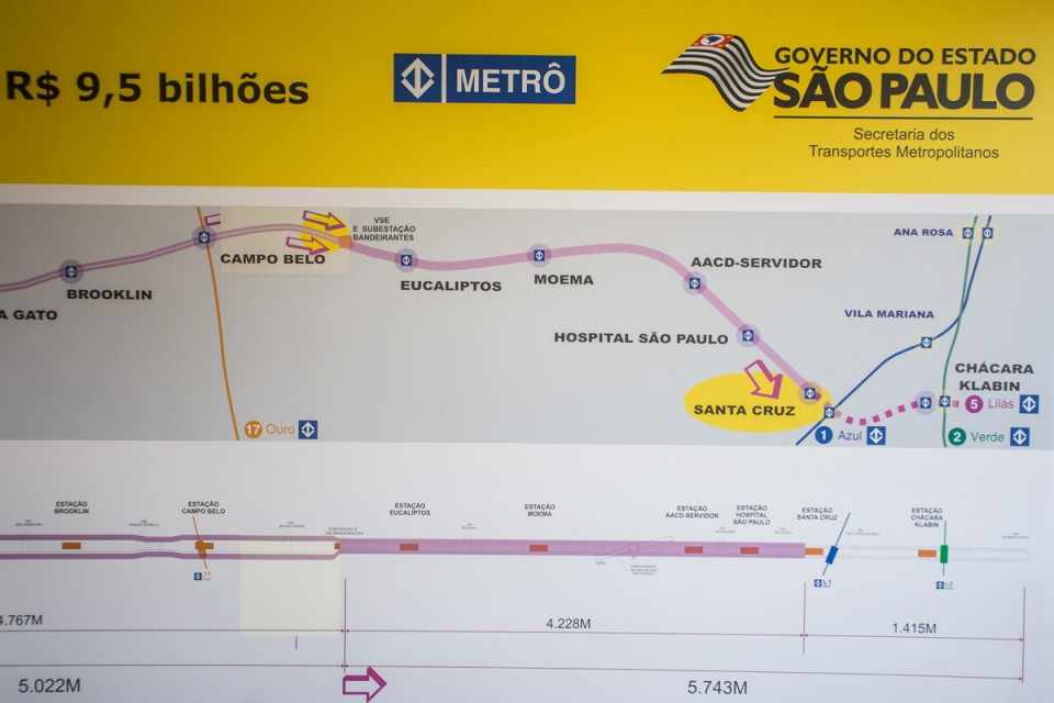 Lina, a segunda tuneladora da Linha 5-Lilás, conclui escavação - Metrô CPTM