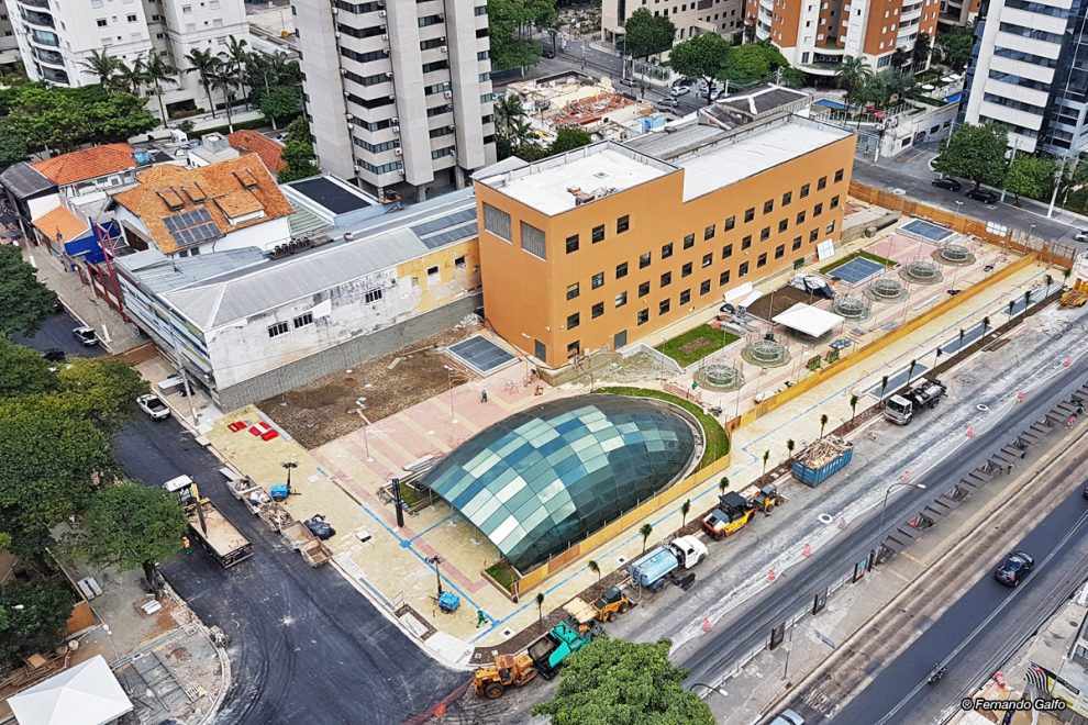 A 10 dias de abrir, veja como está a estação Moema - Metrô CPTM
