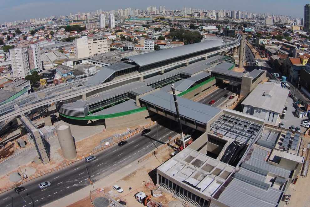 Terminal de ônibus integrado à estação Vila Prudente do monotrilho será ... Terminal de ônibus integrado à estação Vila Prudente do monotrilho será ...