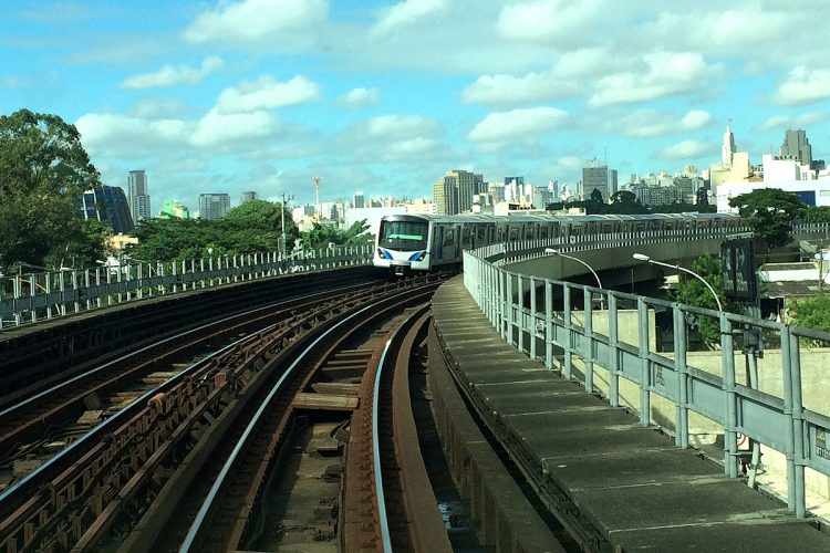 Veja os locais aproximados das estações da Linha 20-Rosa no ABC ...