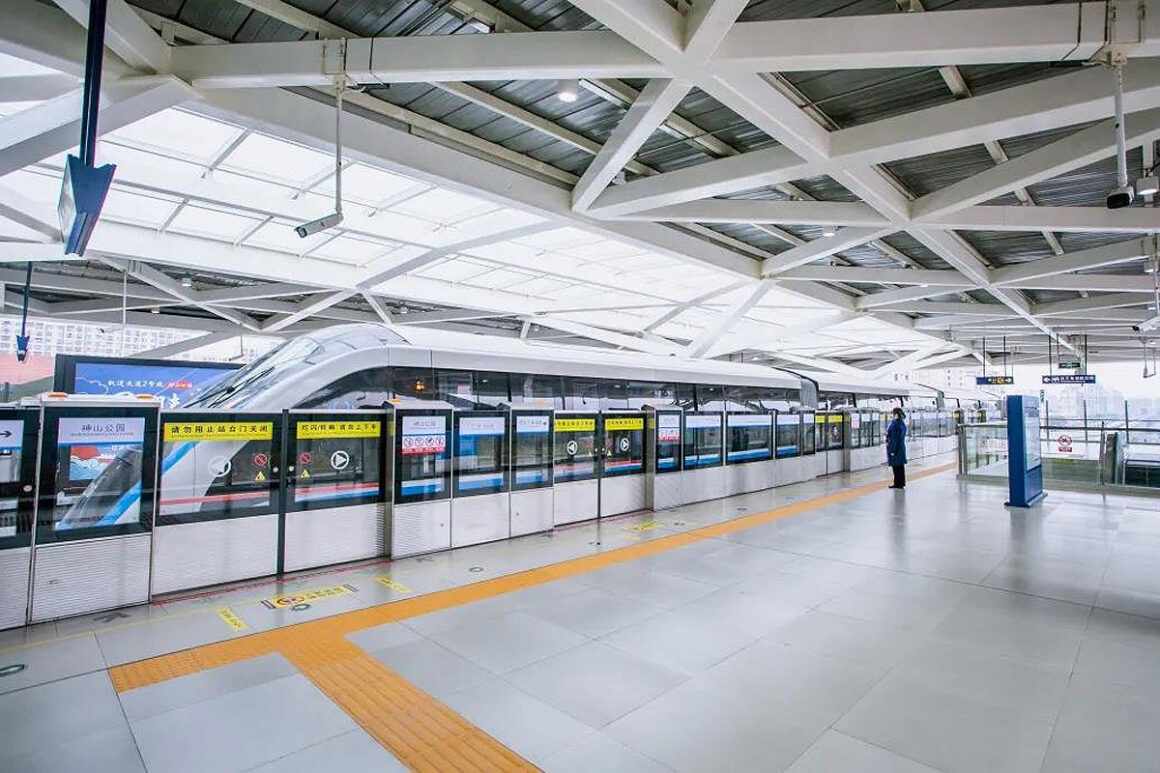 Cidade chinesa ganha monotrilho "primo" da Linha 15-Prata do Metrô ...