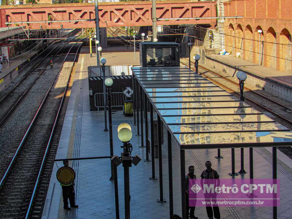 Conferimos as obras do novo túnel da estação da Luz - Metrô CPTM
