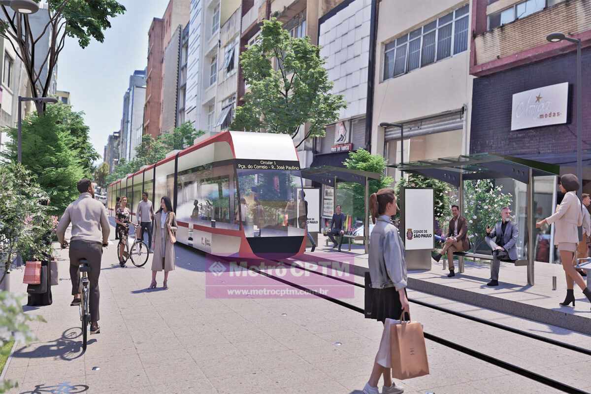 "Bonde São Paulo": veja por onde circulará o VLT do centro da capital ...