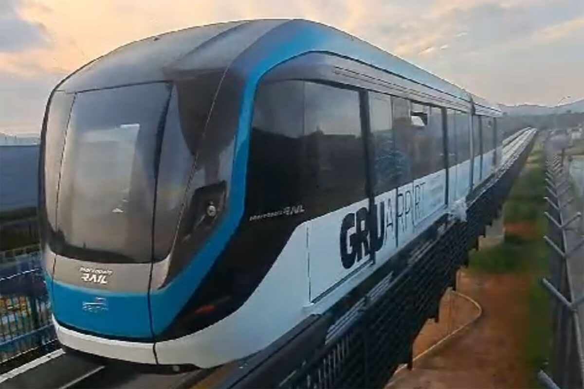 Aeromovel do Aeroporto de Guarulhos iniciou testes dinâmicos - Metrô CPTM