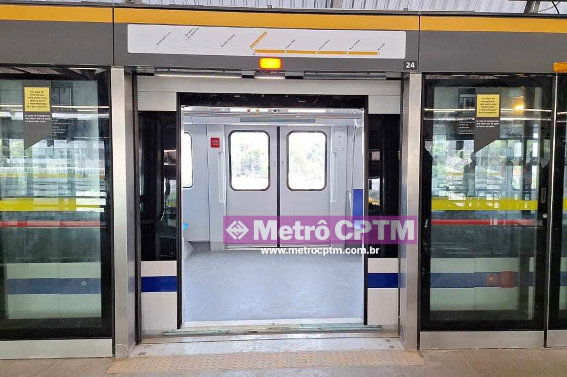 Linha 17-Ouro estreará em março de 2026 aos finais de semana - Metrô CPTM
