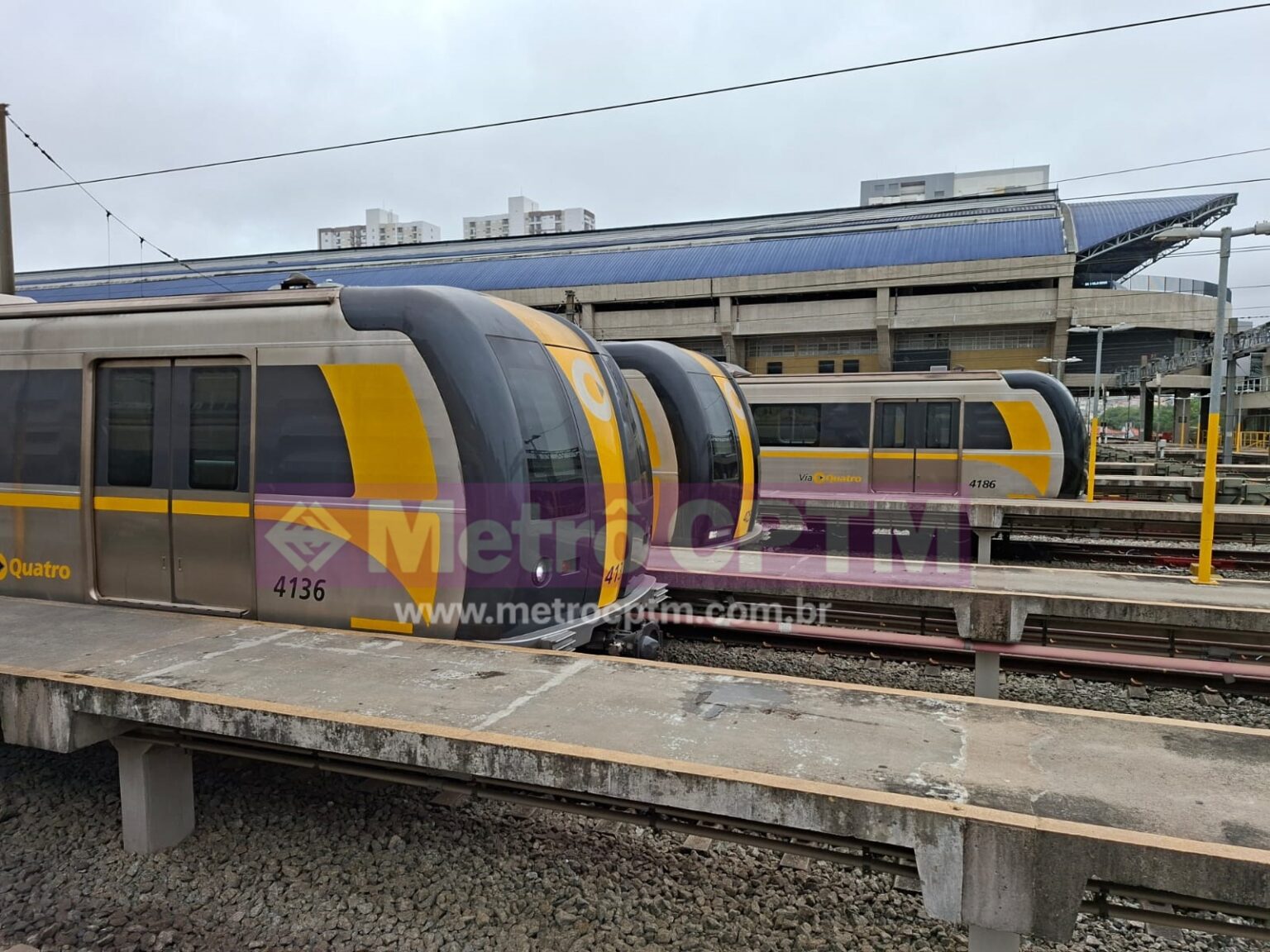 Linha 4-Amarela tem falha na operação da noite deste sábado, 25 - Metrô ...