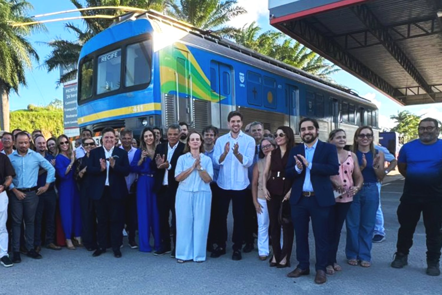 Primeiro trem usado para o Metrô de Recife vai estrear em junho - Metrô ...