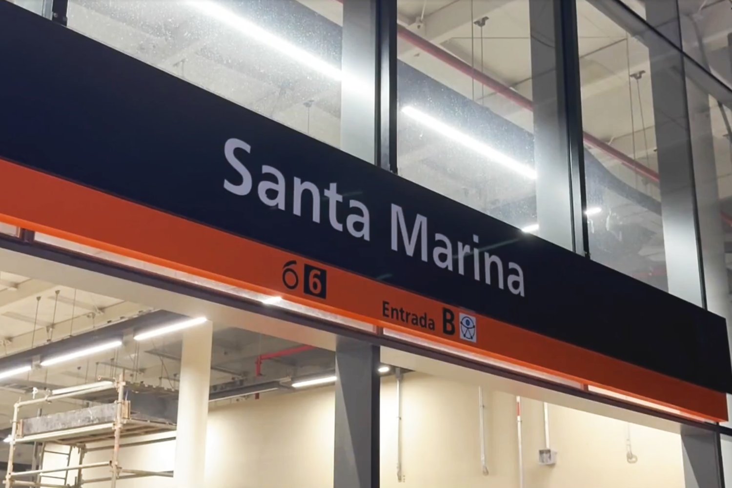 Estação Santa Marina, da Linha 6-Laranja, já conta com placa de ...
